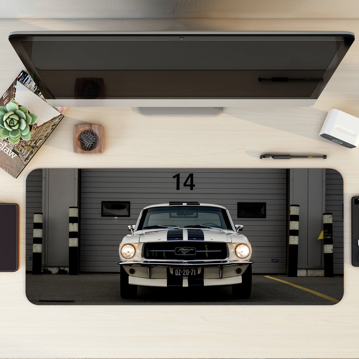 Beautiful Vintage Car Desk Mat | Desk Pad | Mouse Pad – The Mortal Soul