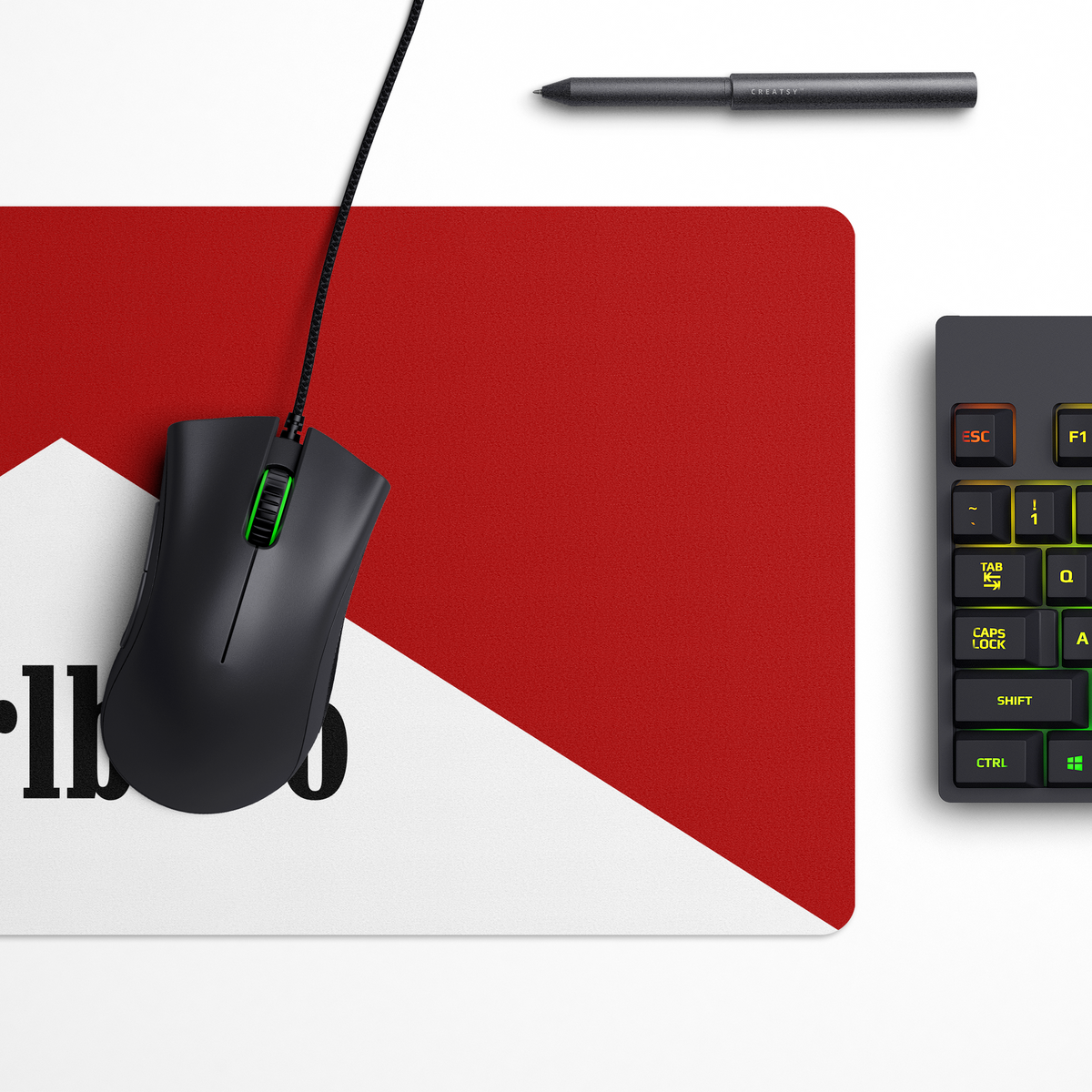 Marlboro Computer Desk Mat | Desk Pad | Mouse Pad – The Mortal Soul