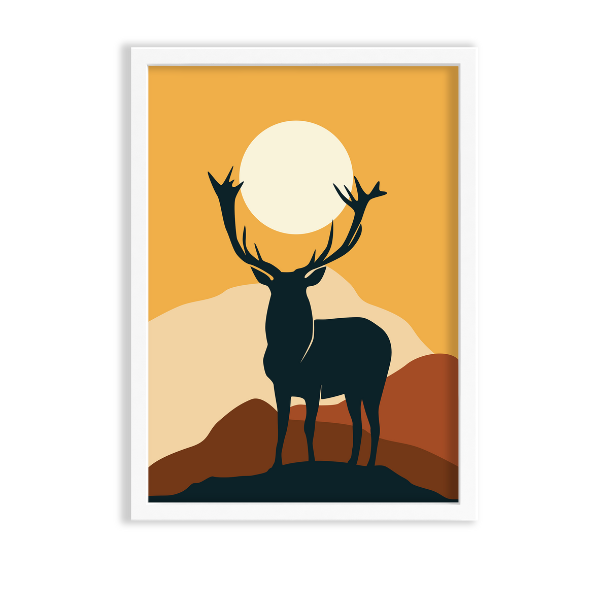 The Horn Landscape Modern Wall Art – The Mortal Soul