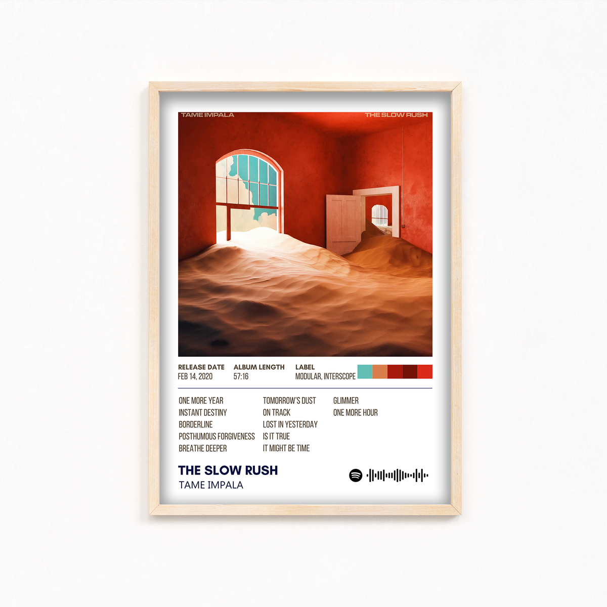 The Slow Rush by Tame Impala Poster – The Mortal Soul