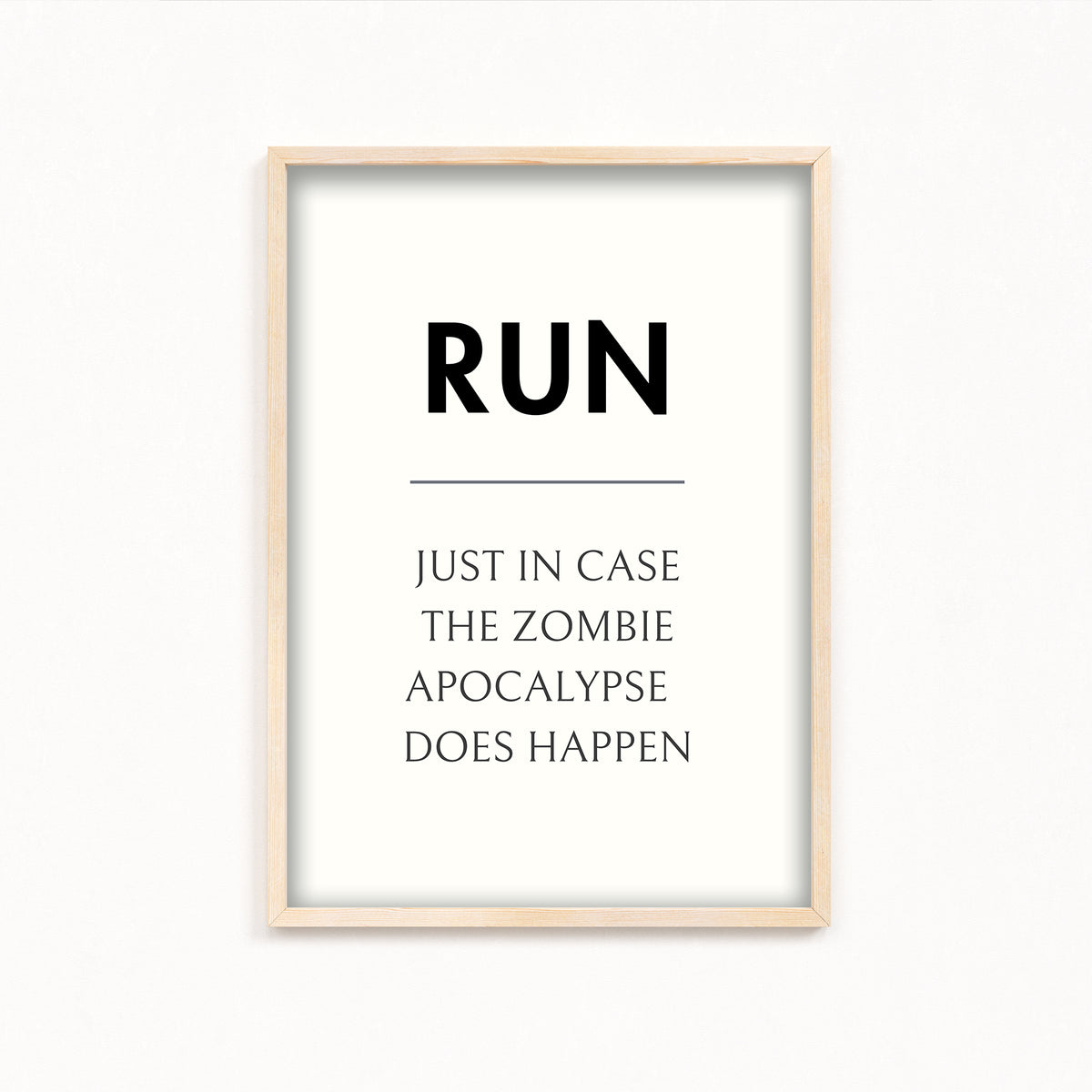 Run Definition Poster – The Mortal Soul