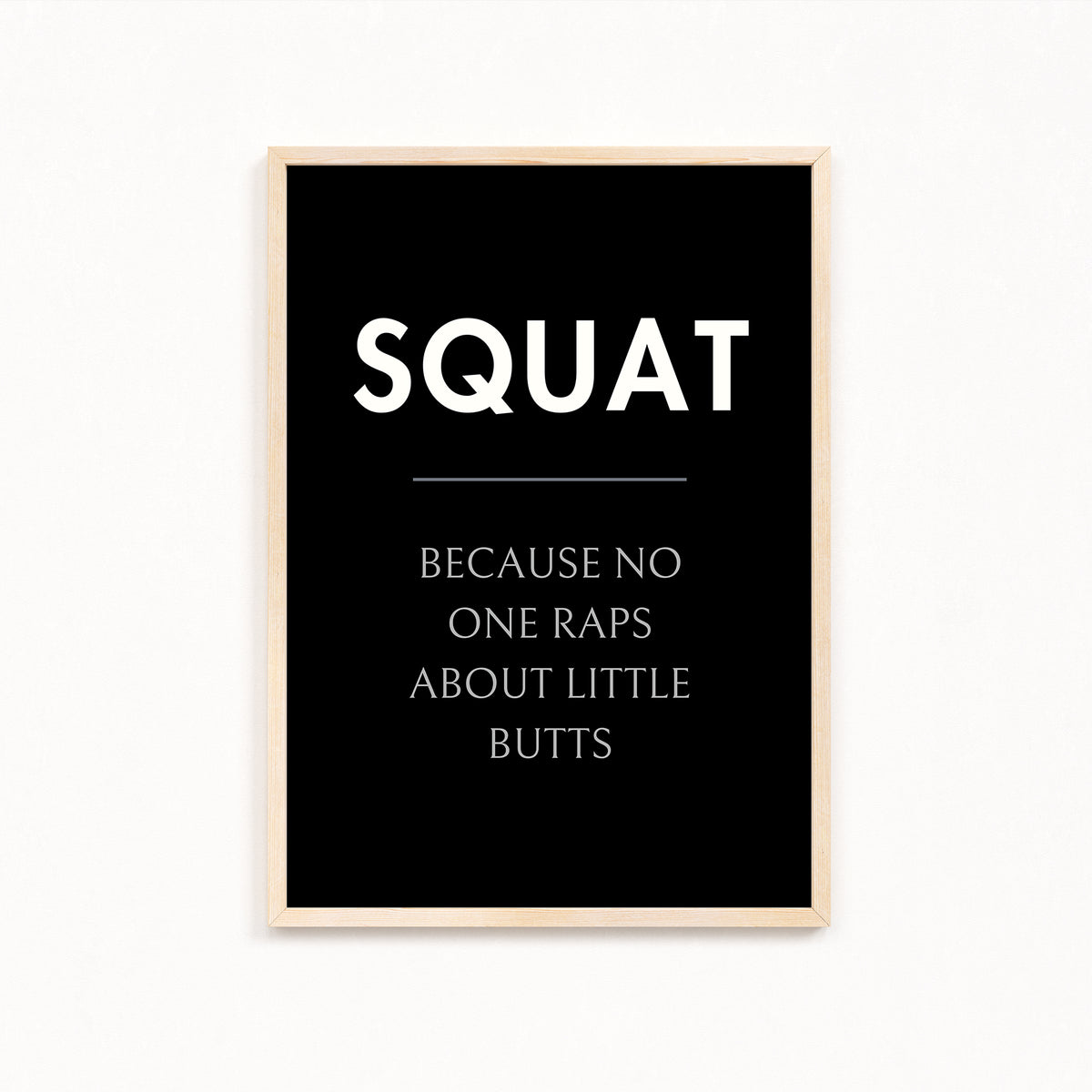 Squat Definition Poster – The Mortal Soul