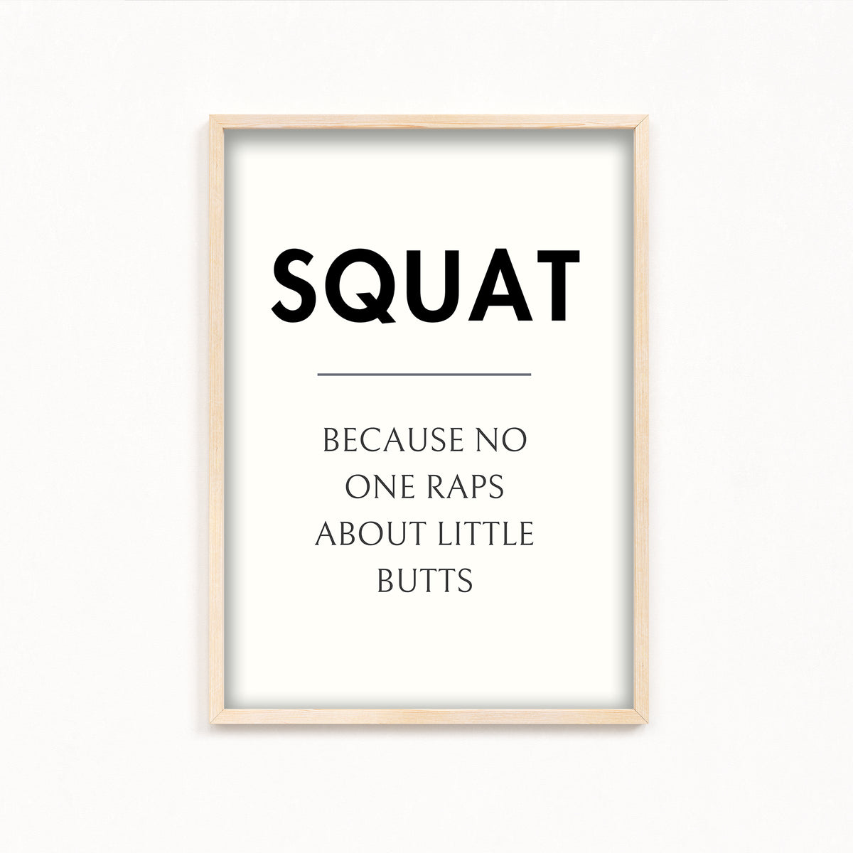 Squat Definition Poster – The Mortal Soul