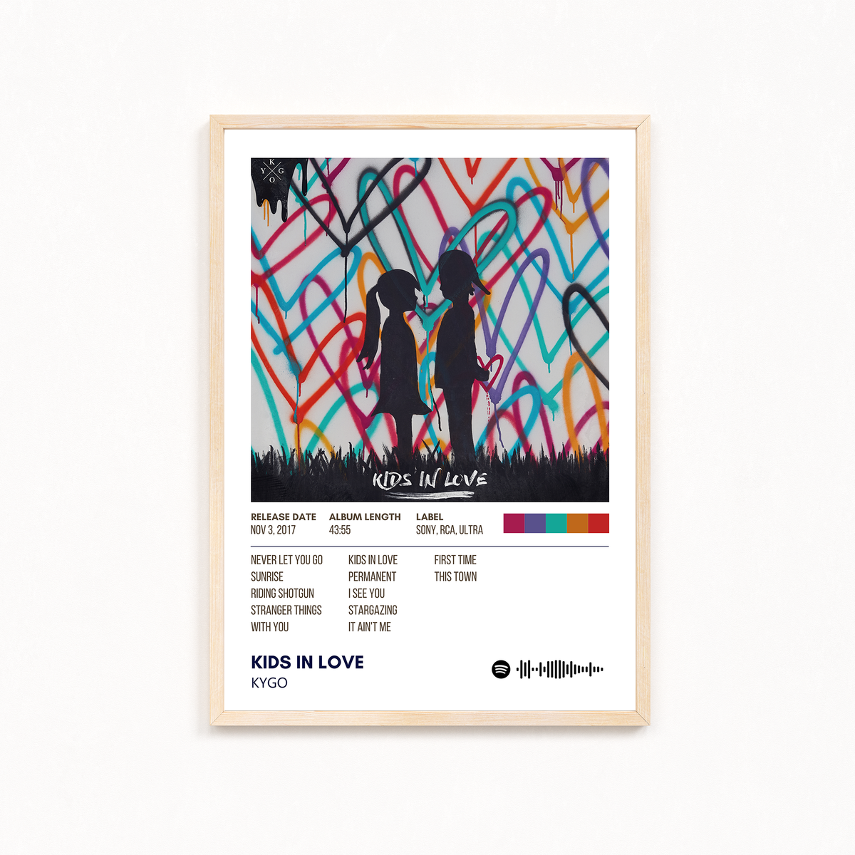 Kids in love by Kygo Music Album Poster – The Mortal Soul