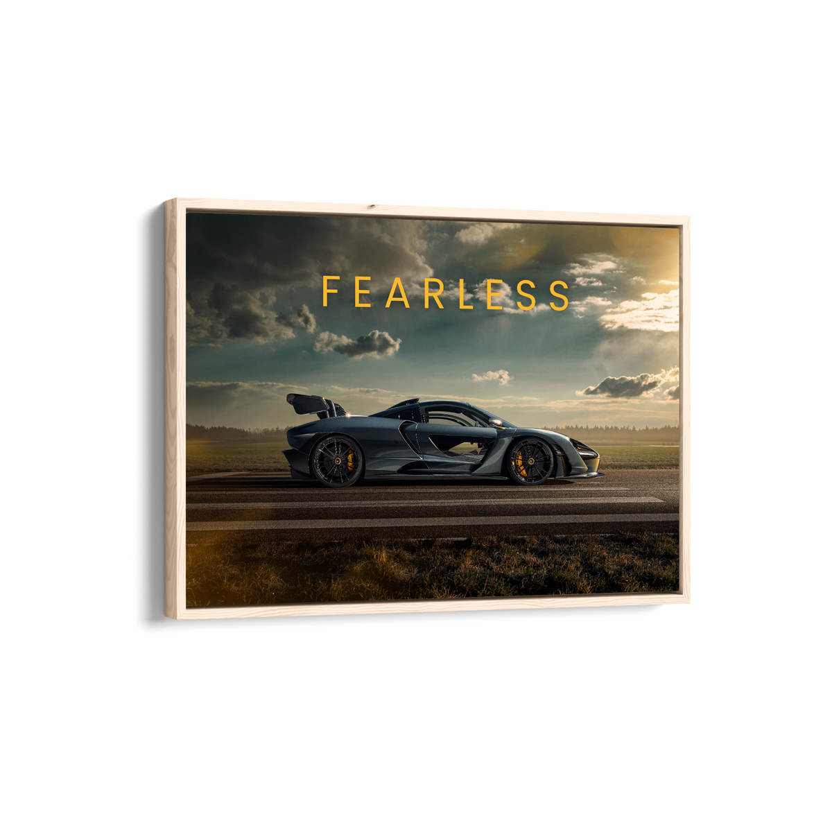 Fearless - McLaren Senna Wall Art – The Mortal Soul