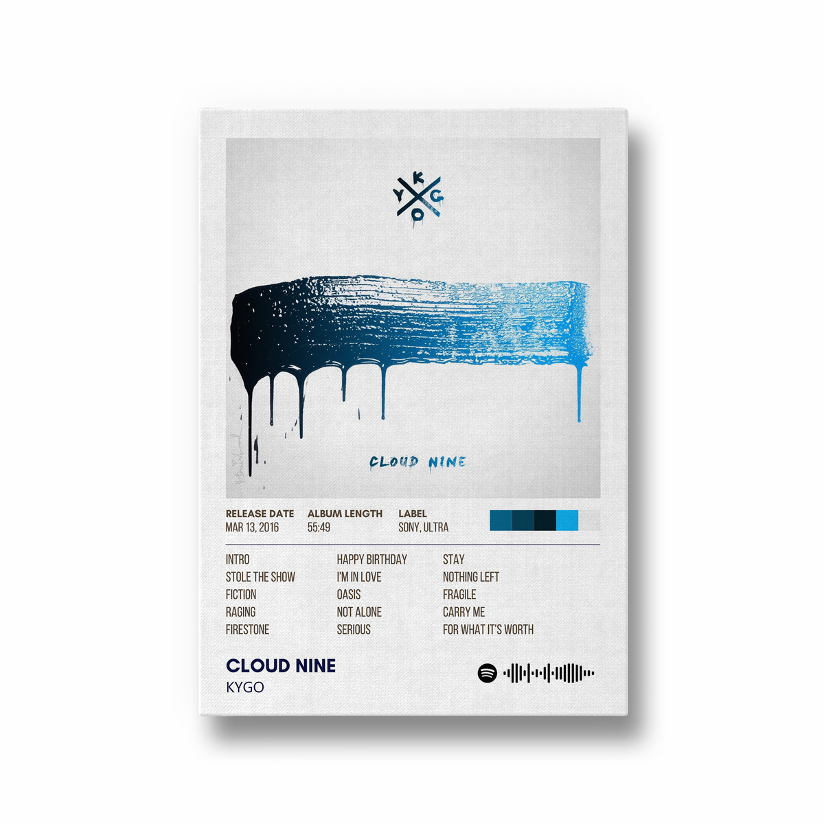 Cloud Nine by Kygo Album Poster– The Mortal Soul