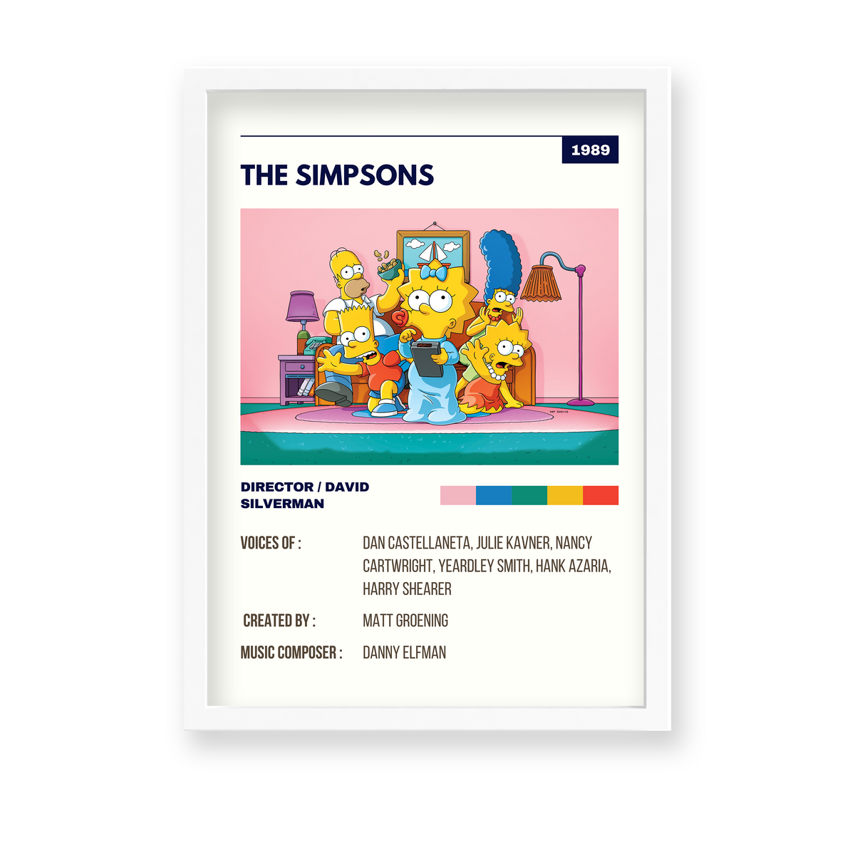 The Simpsons Retro Wall Art – The Mortal Soul