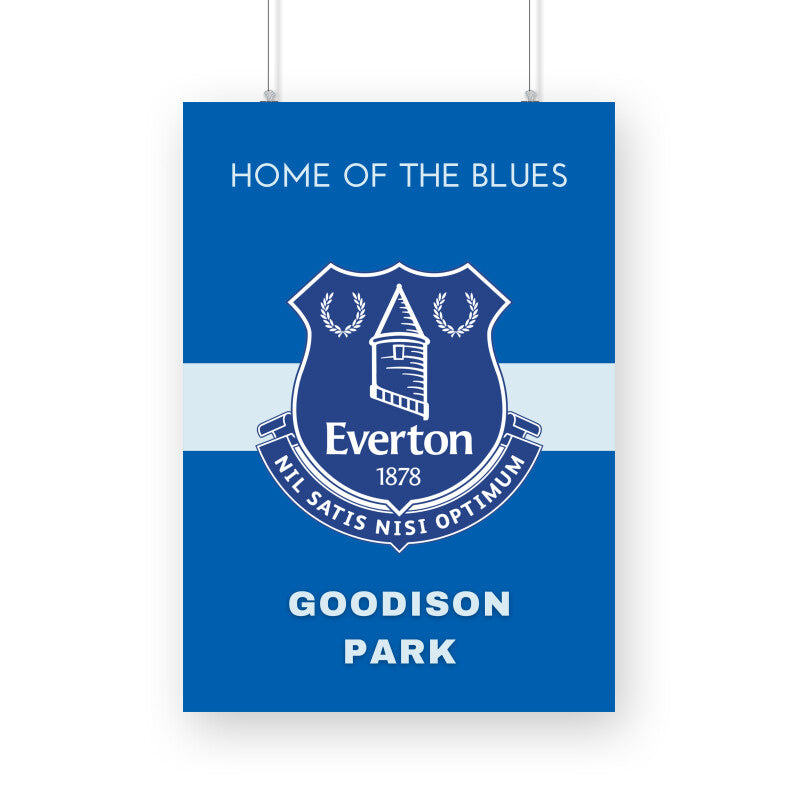 Everton Framed Poster (Football Club Posters) – The Mortal Soul